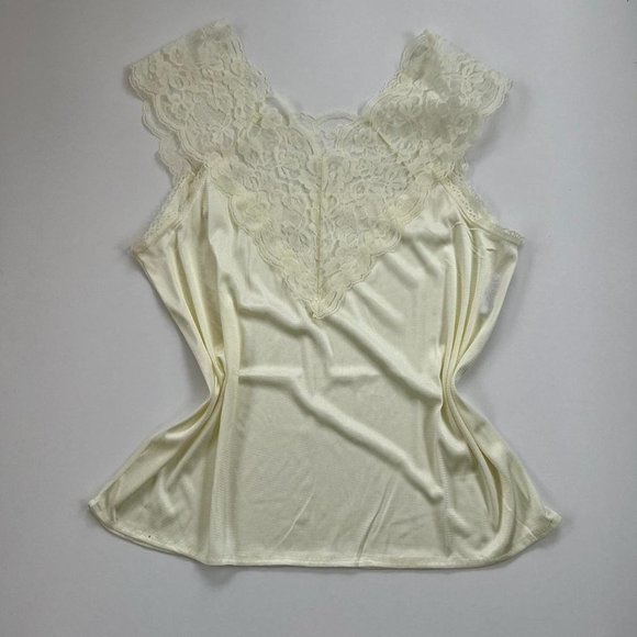 Cw Classics | Tops | Vintage Coquette Lace And Satin Lingerie Top ...